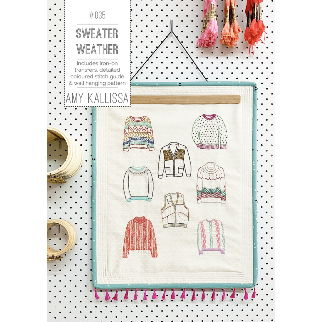 Sweater Weather Paper Pattern - Amy Kallissa