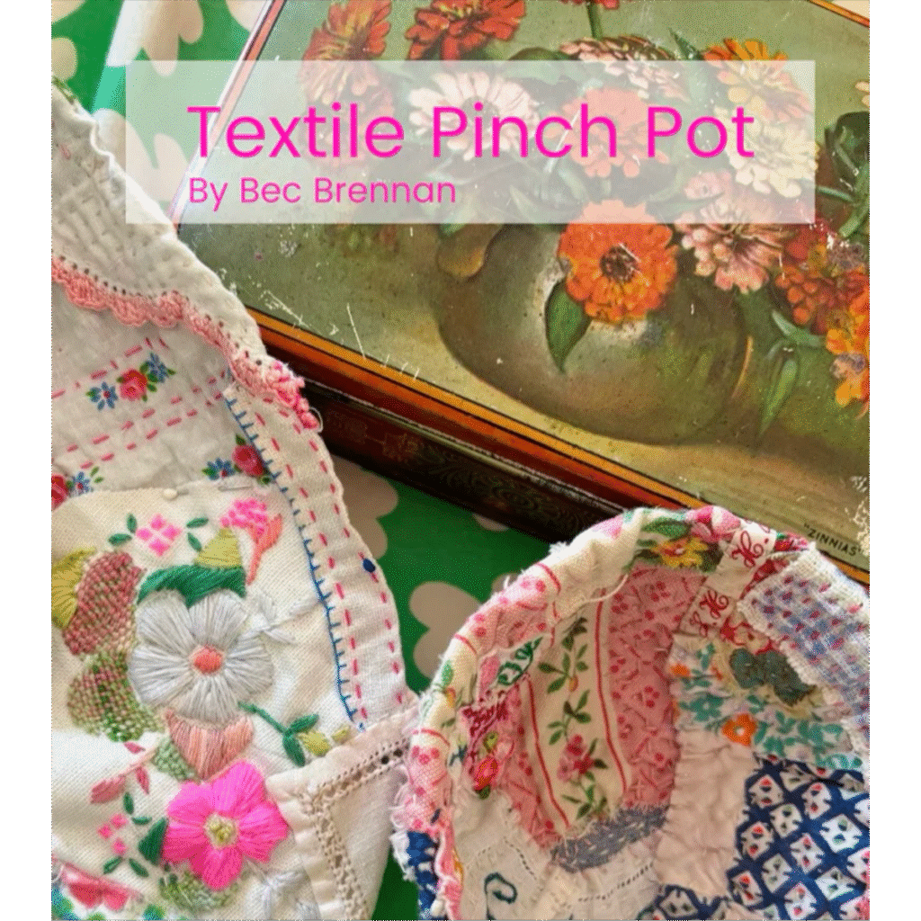 Amy Kallissa - Textile Pinch Pot Pattern